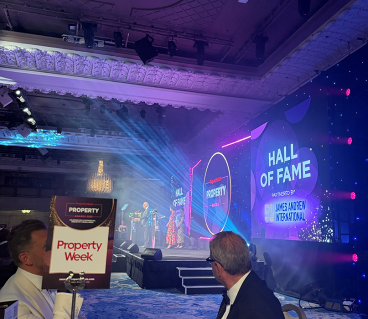 James Andrew International congratulate the Property Week Property ...